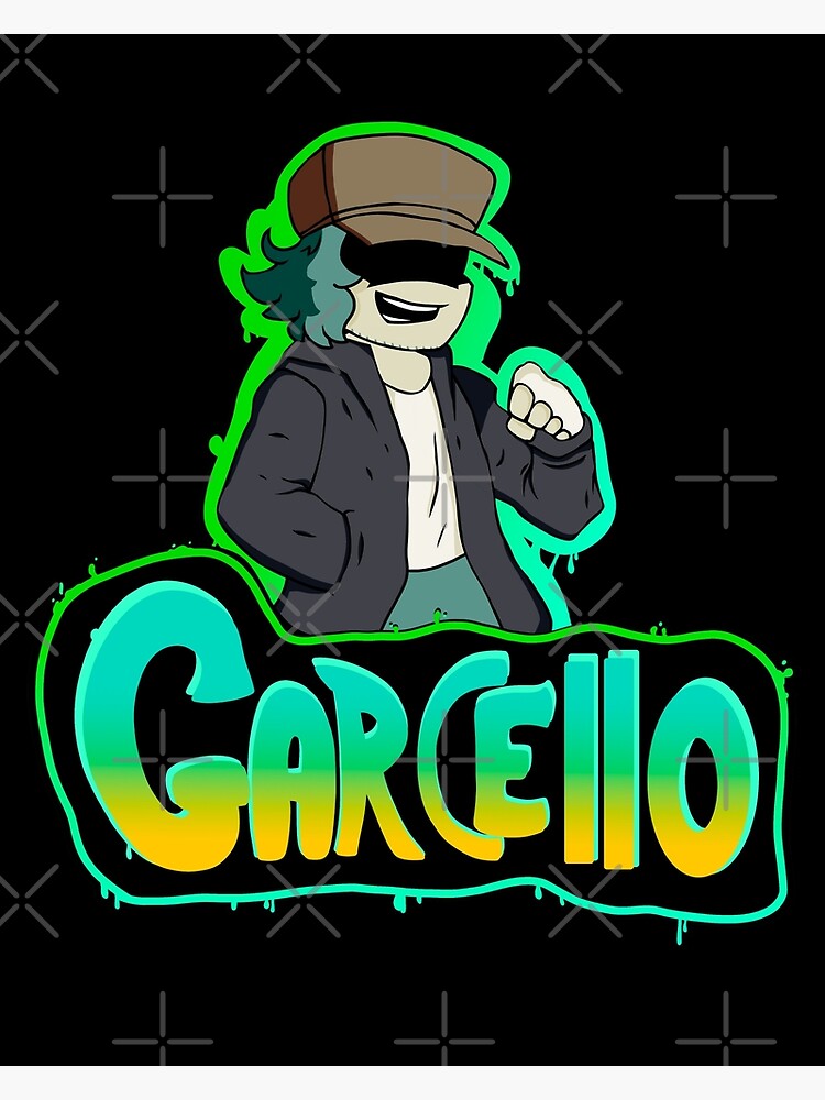 "Garcello fnf mod character graffiti" Poster for Sale by AbrekArt ...