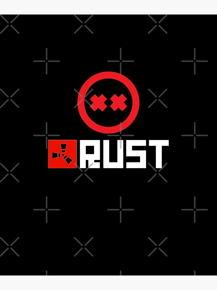"Rust Game Logo" Poster for Sale by CTTDesigns | Redbubble