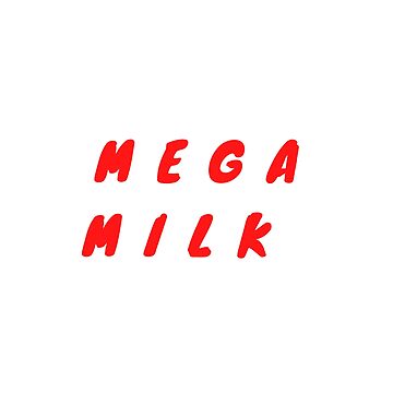 "MEGA MILK" Essential T-Shirt by SimyaDesigne | Redbubble