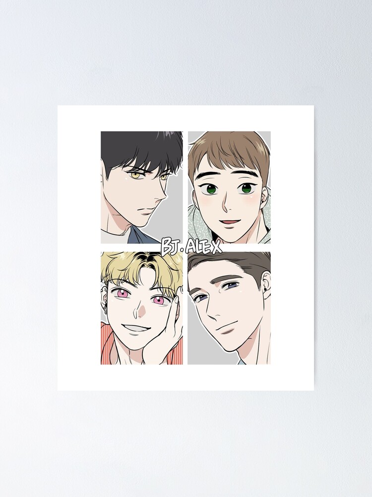 "bj alex" Poster for Sale by pacotamda | Redbubble