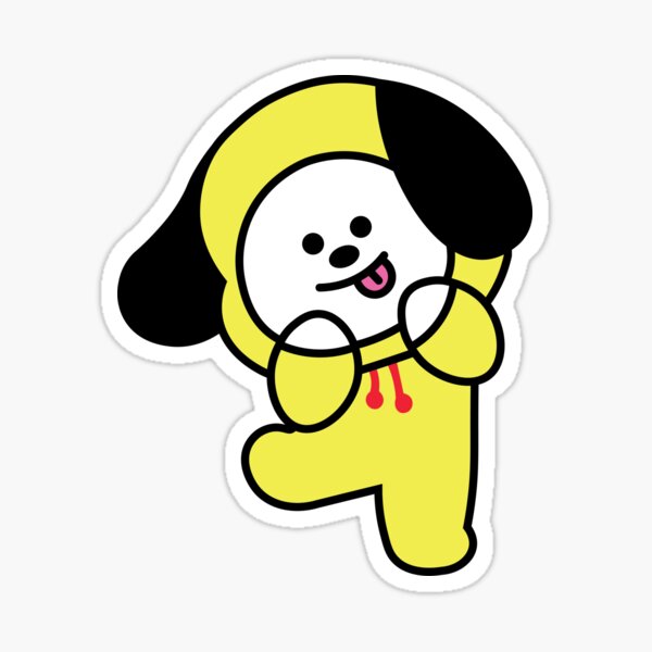 Jimin Sticker/ Mochi Sticker /bt21 Chimmy Poster For Sale By Skwonder ... Jimin Sticker/ Mochi Sticker /bt21 Chimmy Poster For Sale By Skwonder ...