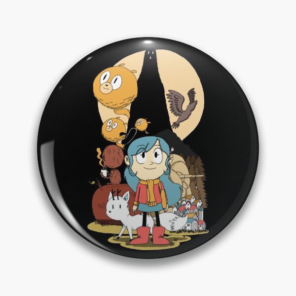 "Hilda" Pin for Sale by Docfariz | Redbubble