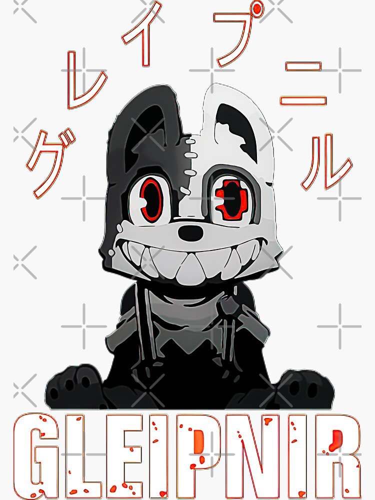 "GLEIPNIR" Sticker by dorgeshiela2708 | Redbubble