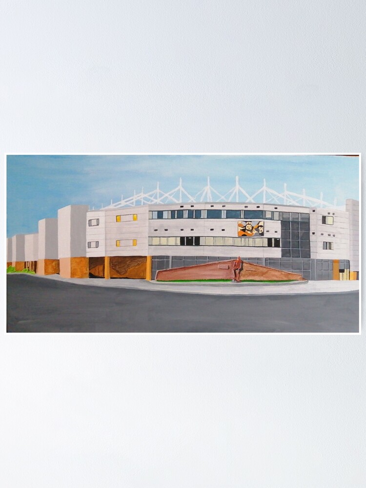 "Blackpool FC, Bloomfield Road Stadium" Poster by DGBArt | Redbubble