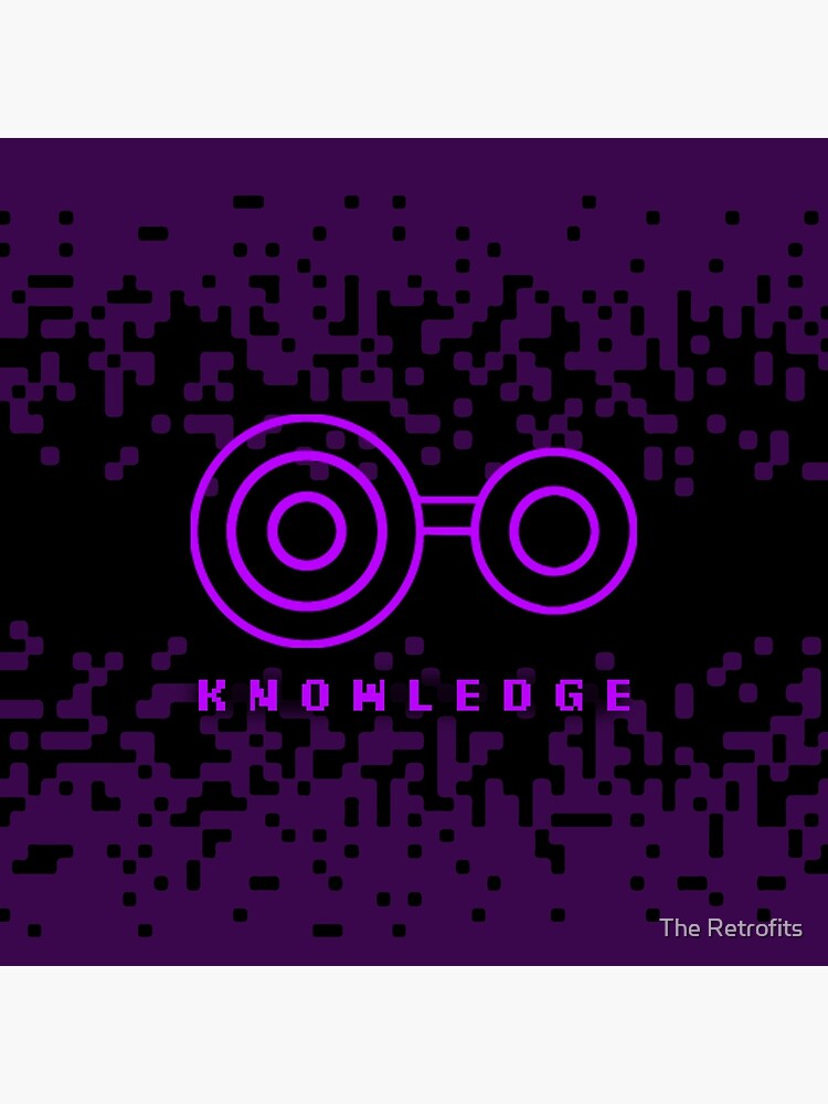 "KNOWLEDGE DIGIMON CREST" Poster by msaadamjad | Redbubble