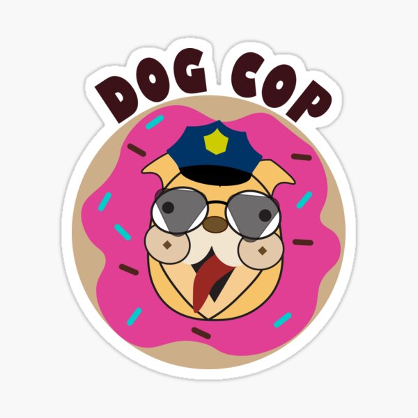 "Monchi as Dog Cop (The Mitchells vs the Machines)" Sticker for Sale by ...