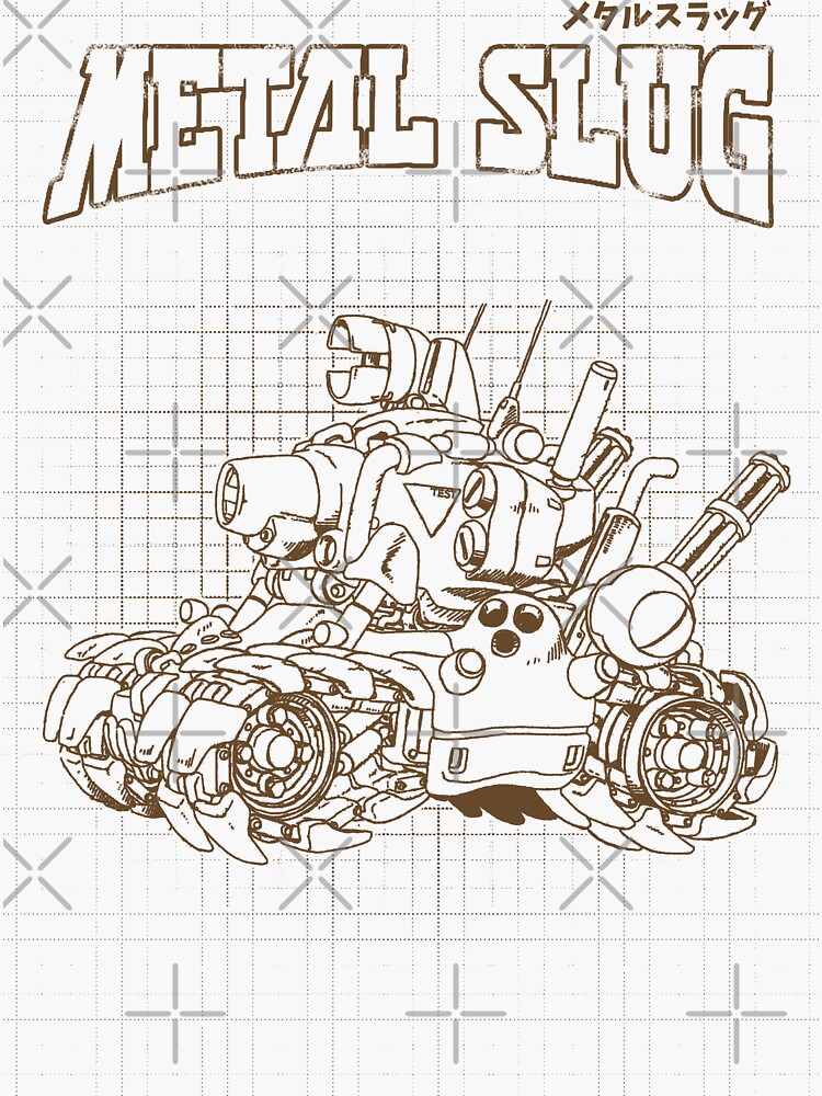 "Metal Slug Remastered Alternative" Sticker for Sale by huesitos1977 ...