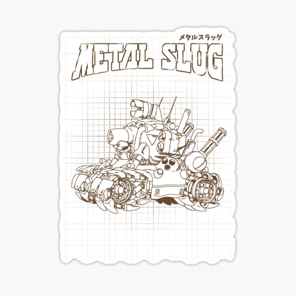 "Metal Slug Remastered Alternative" Sticker for Sale by huesitos1977 ...