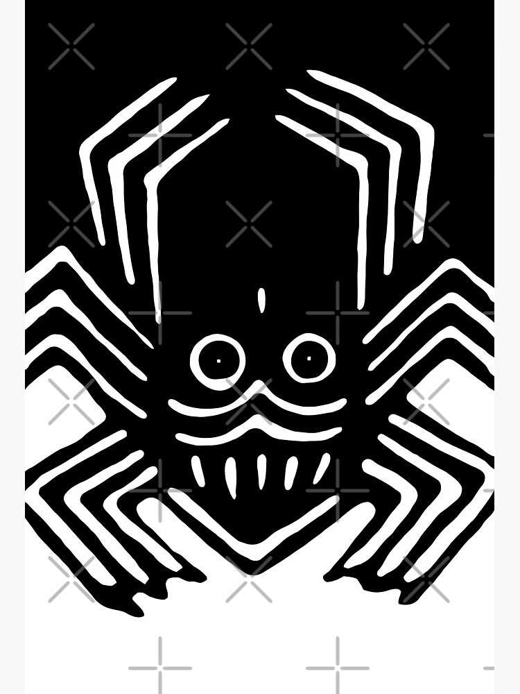 Geometric Spider Drawing