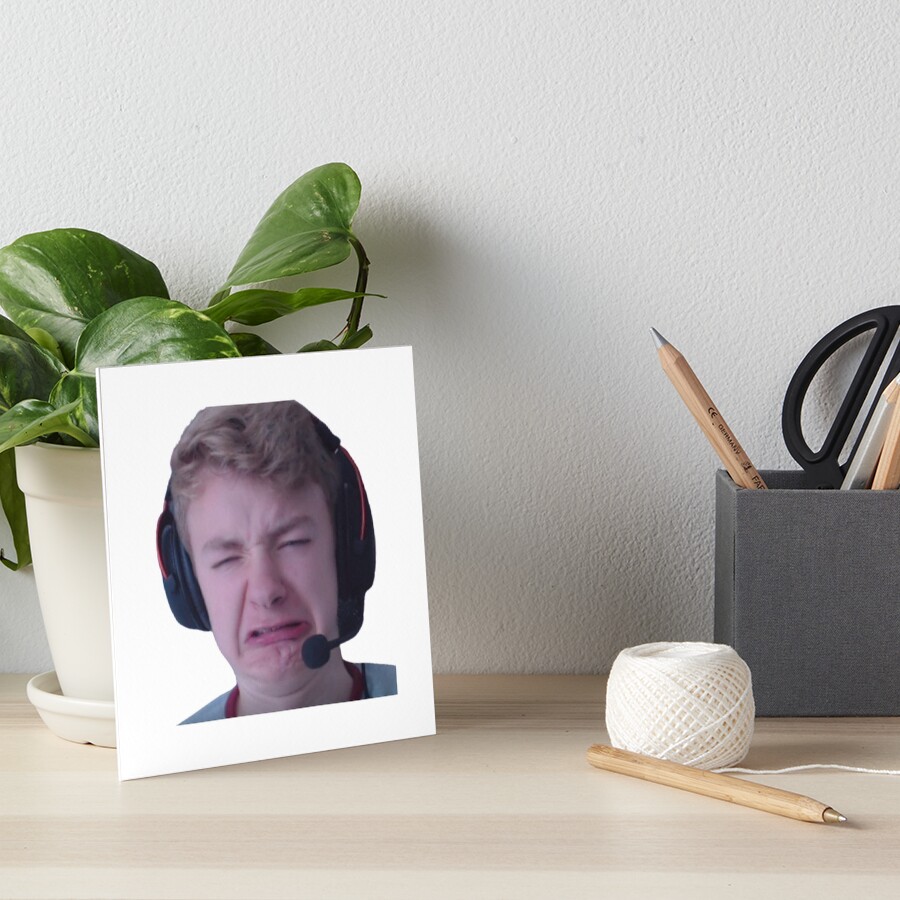 "tommyinnit crying" Art Board Print for Sale by jatik | Redbubble