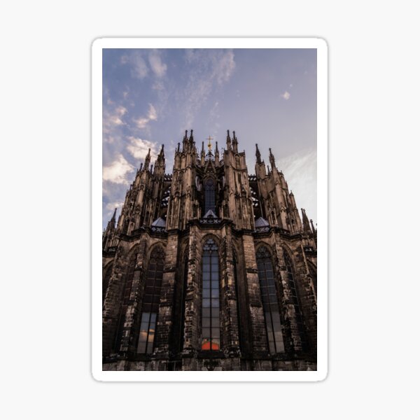 "Cologne Cathedral" Sticker by IAmErika | Redbubble