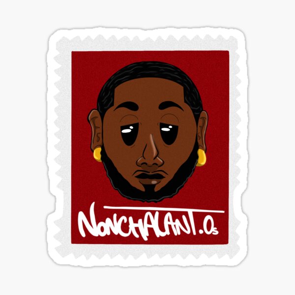 "Nonchalant Os OG Logo Flipped" Sticker for Sale by NonchaOsArt | Redbubble