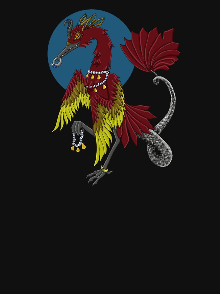 "Sly phoenix/dragon alternate cockatrice" T-shirt for Sale by Mythic ...