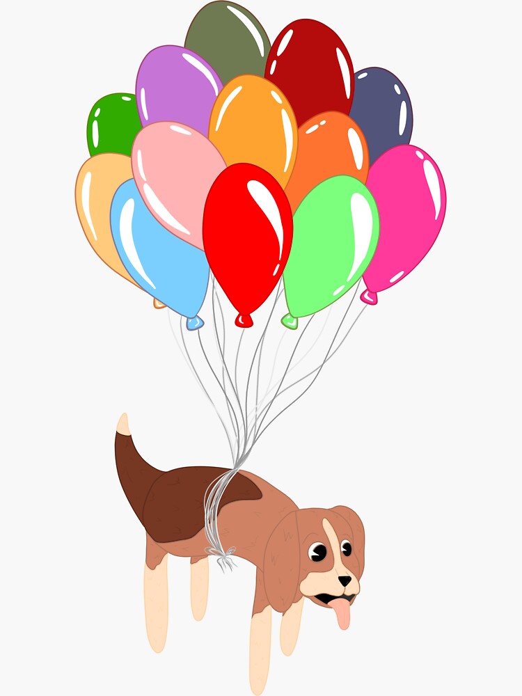 "flying doggo" Sticker for Sale by StrayLime2021 | Redbubble