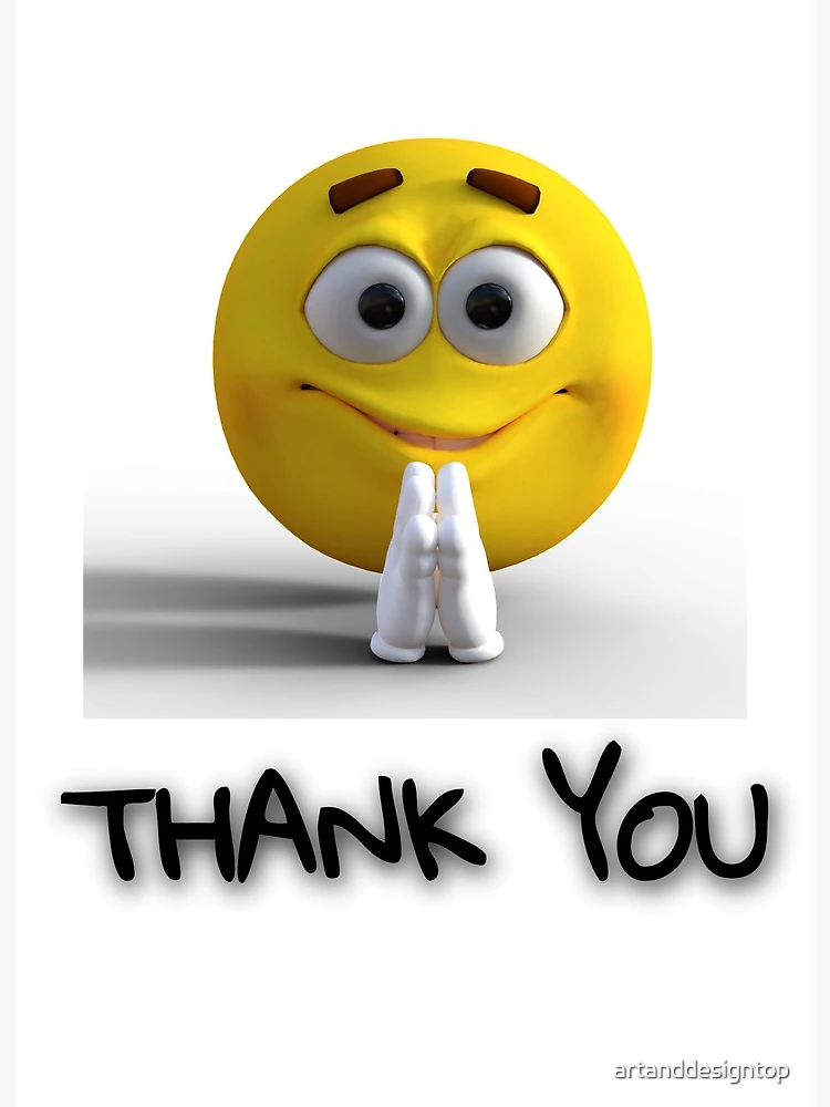 Smiley Face Thank You For Watching My Presentation