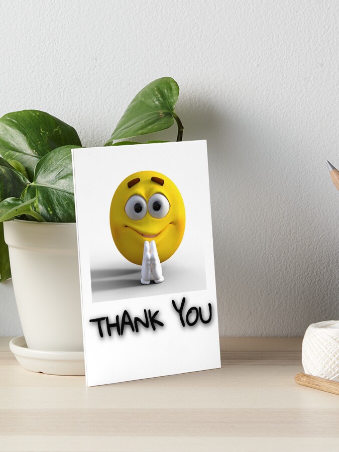 Goofy Thank You Emoji