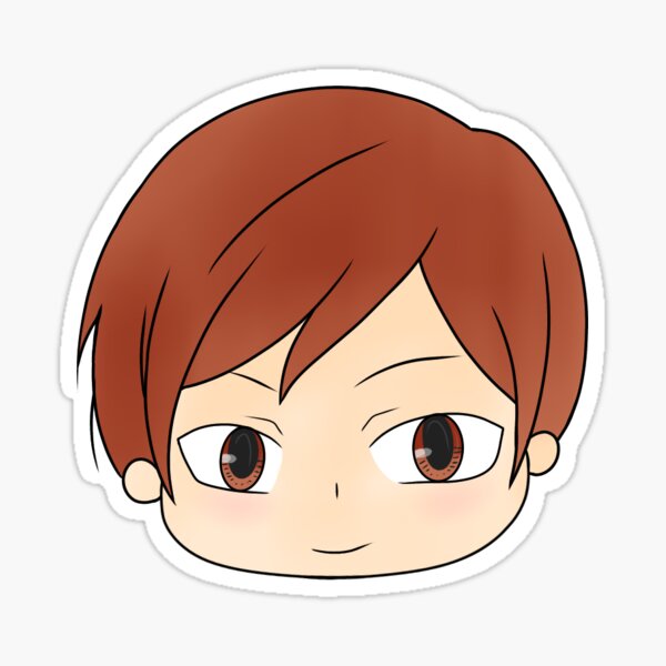 "Futakuchi Kenji" Sticker by MoonlitPatience | Redbubble