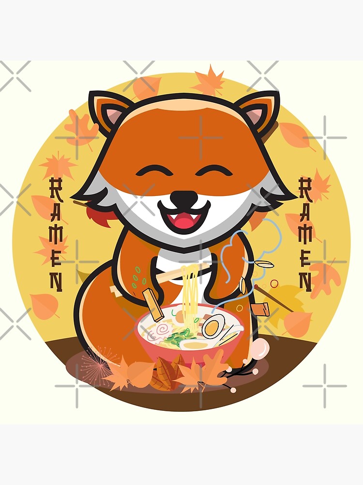 "Fox Leaves Ramen - Cut Fox Think Ramen. Fantastic Mr Fox Classic ...