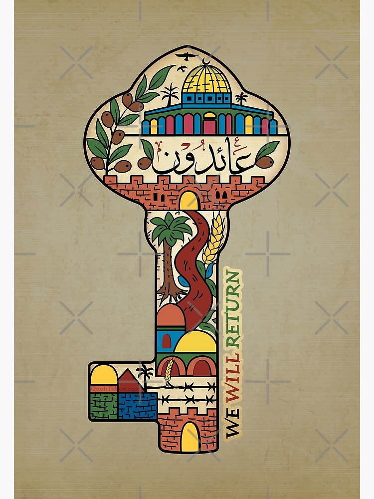 "Palestinian Key of Return, Palestine Freedom Human Rights Support ...
