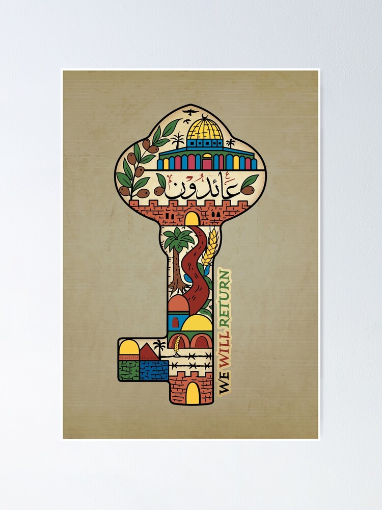 "Palestinian Key of Return, Palestine Freedom Human Rights Support ...