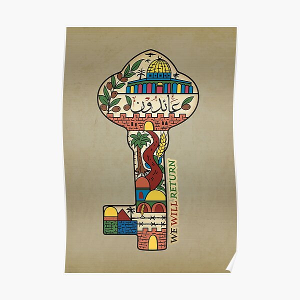 "Palestinian Key of Return, Palestine Freedom Human Rights Support ...