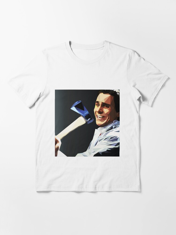 "Patrick Bateman" T-shirt for Sale by alberts5 | Redbubble | low poly t ...
