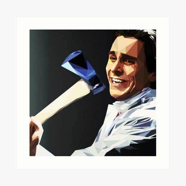 "Patrick Bateman" Art Print by alberts5 | Redbubble