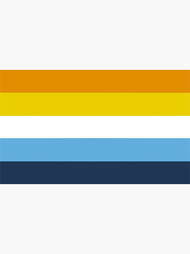 "aroace flag " Sticker for Sale by isabellebee | Redbubble