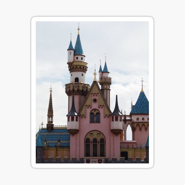"Classic Castle" Sticker for Sale by DisneyDilemma | Redbubble