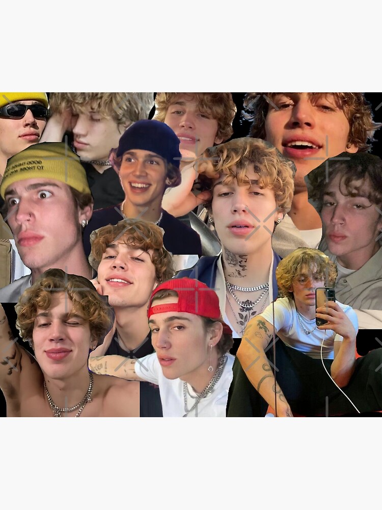 "Vinnie Hacker Photo Collage" Poster by shoxio | Redbubble