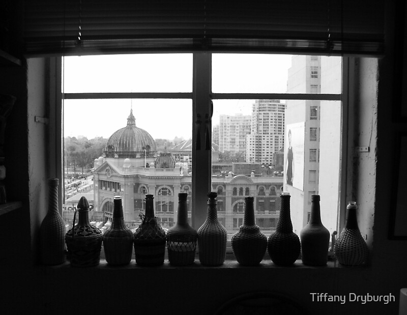 "Flinders St Inside & Out" by Tiffany Dryburgh | Redbubble