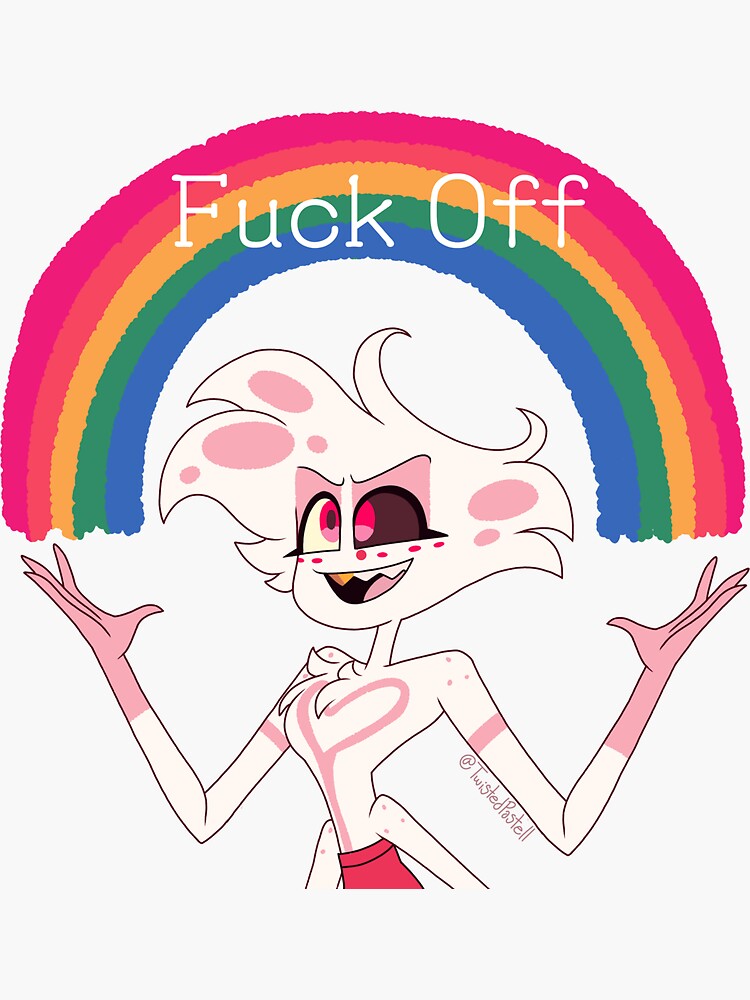 "Angel Dust" Sticker for Sale by Chaosgem | Redbubble