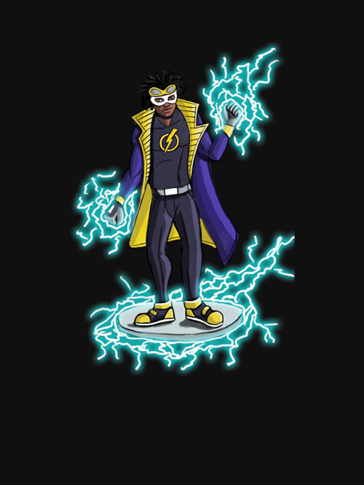 "Static Shock" T-shirt for Sale by Rileylawso | Redbubble | static ...