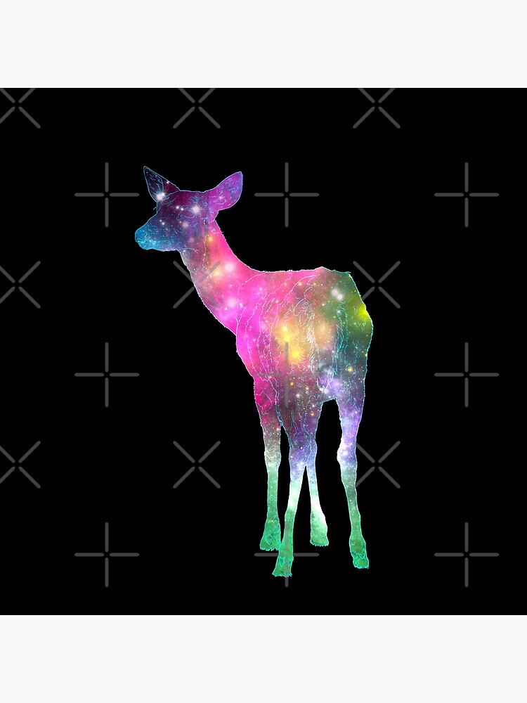 "Galaxy Doe" Poster for Sale by MoonNectar | Redbubble