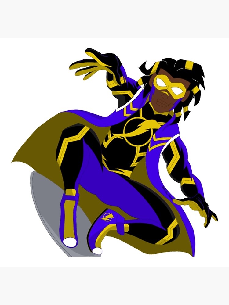 "Static Shock Redesign" Poster for Sale by Rileylawso | Redbubble