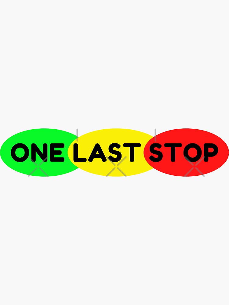 "One Last Stop Q Train Gay Pride" Sticker for Sale by CBCreations73 ...