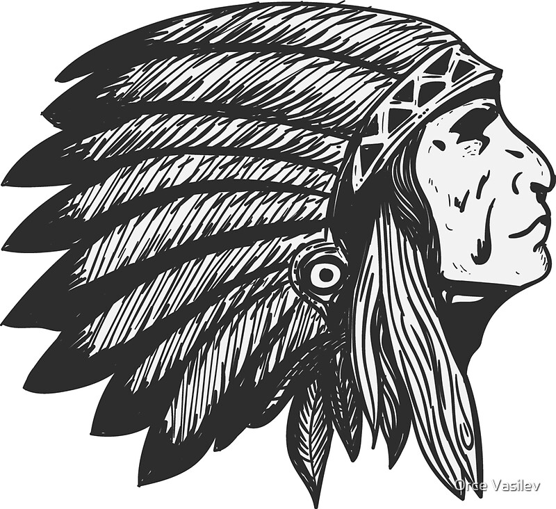 Native American: Stickers | Redbubble