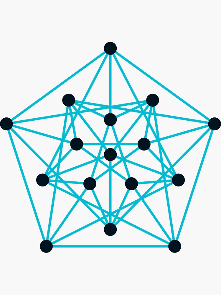 "Graph Theory - Graph" Sticker for Sale by Mechashadow | Redbubble