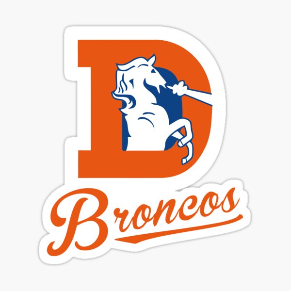 Denver Broncos Stickers | Redbubble