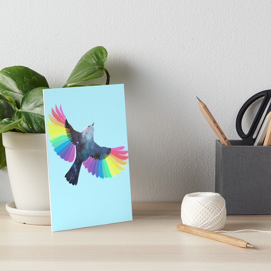 "Soar High - Discreet Pride " Art Board Print by mLoyal | Redbubble