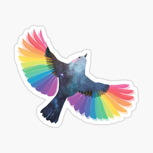 "Soar High - Discreet Pride " Sticker for Sale by mLoyal | Redbubble
