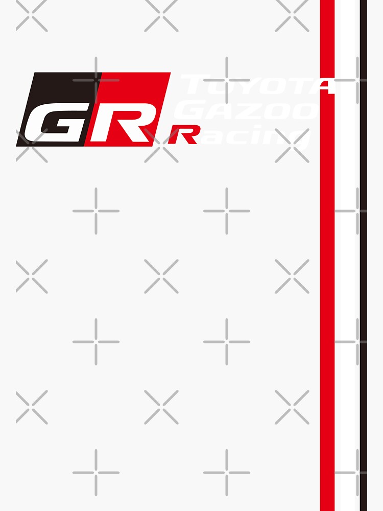 "Toyota GR wrc racing 86 yaris supra GAZOO RACING " Sticker for Sale by ...