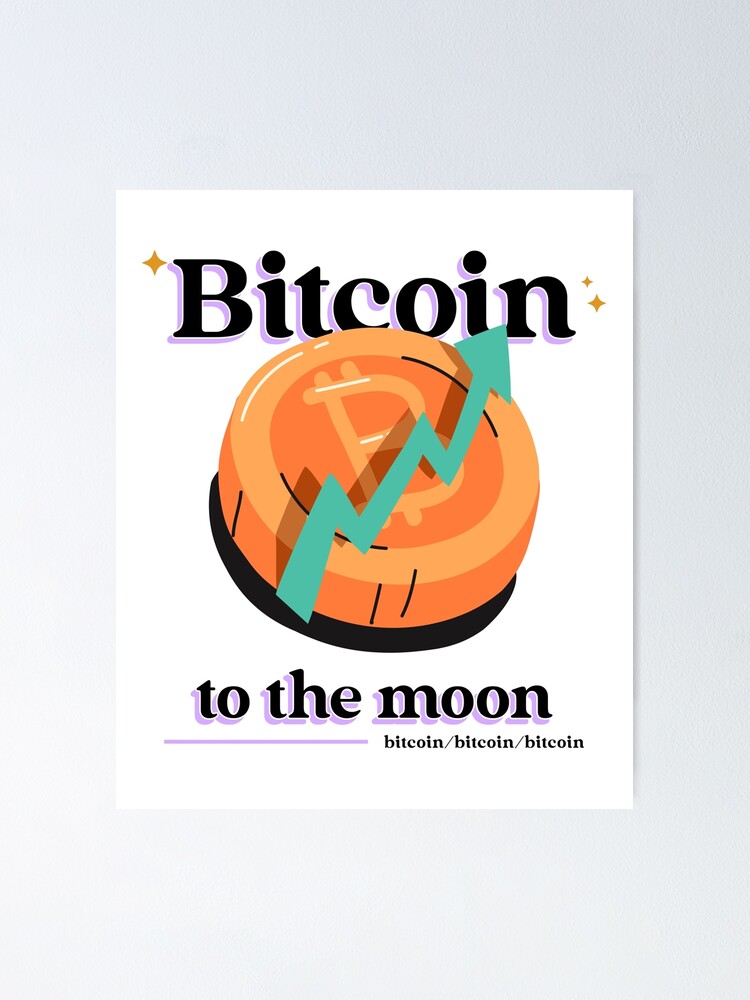 Póster «Diseño de dibujos animados de tema de Bitcoin» de Storopia ...