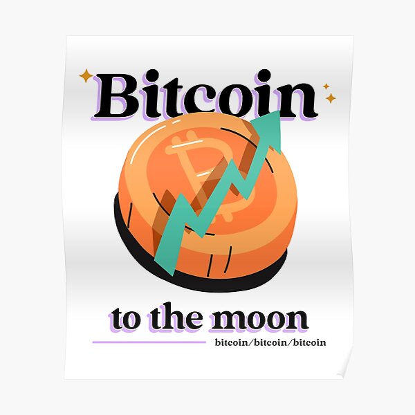 Póster «Diseño de dibujos animados de tema de Bitcoin» de Storopia ...