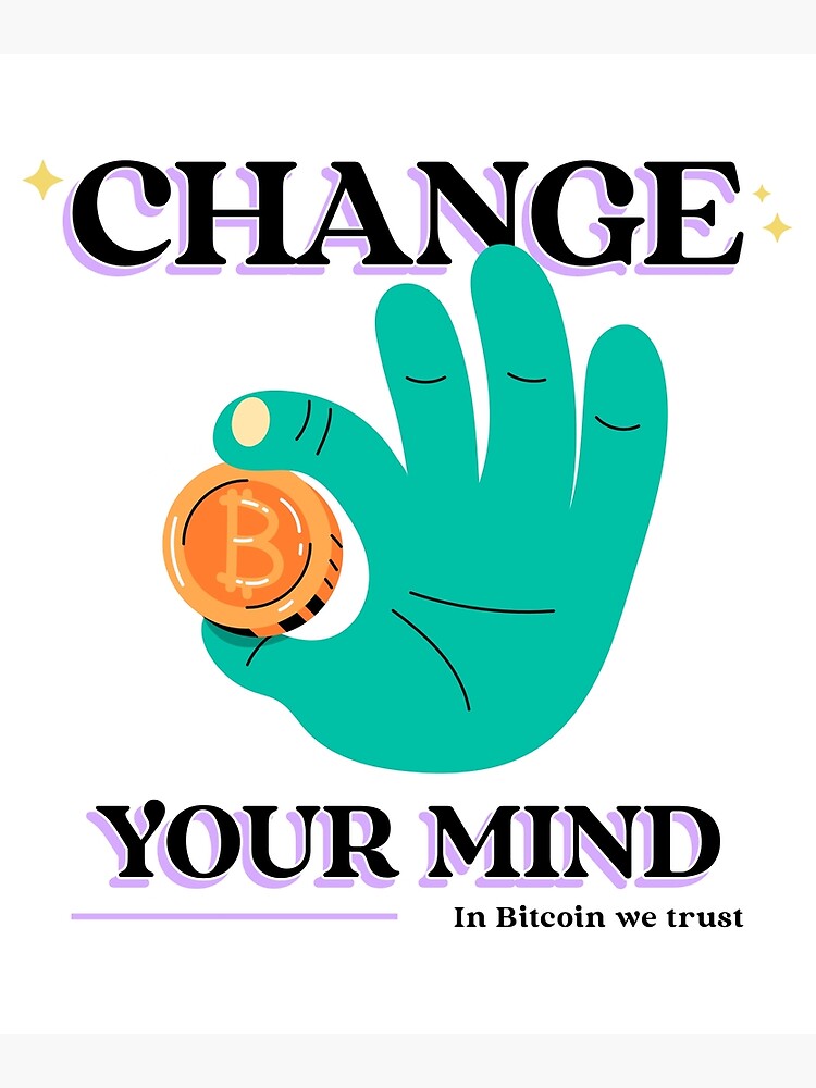 Póster «Diseño de dibujos animados de Bitcoin Mindgames» de Storopia ...