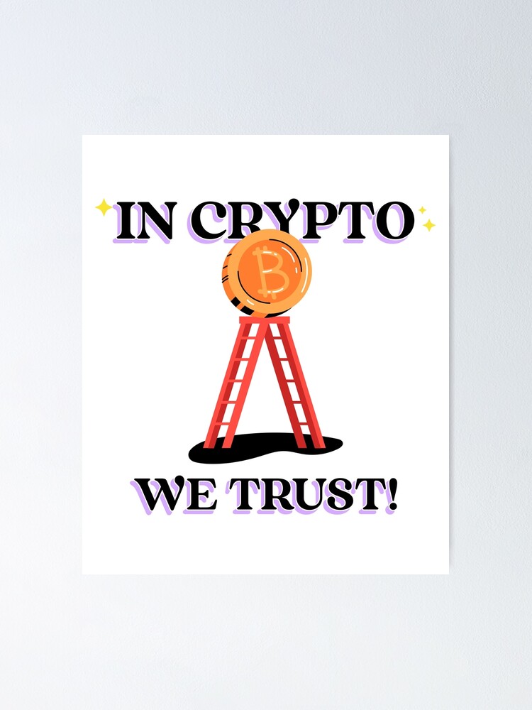 Póster «Diseño de dibujos animados de Bitcoin Trust» de Storopia ...
