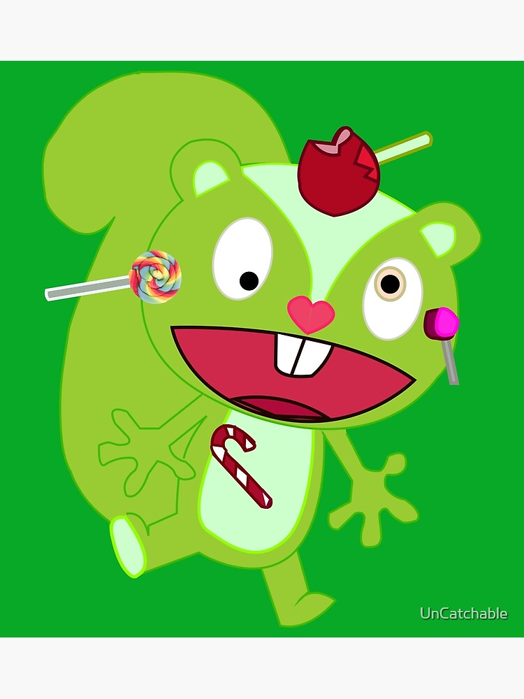 "Nutty - Happy tree friends" Canvas Print for Sale by UnCatchable ...