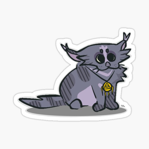 "bakura cat" Sticker for Sale by siameows | Redbubble
