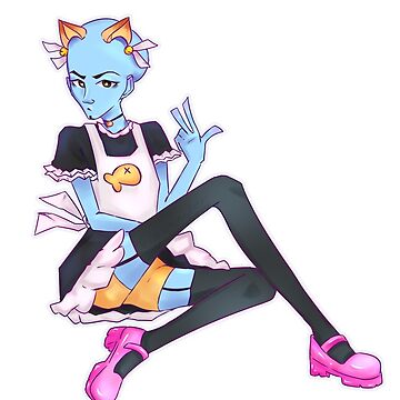 "Megamind Maid Outfit Edition" Sticker for Sale by cyropuncher | Redbubble