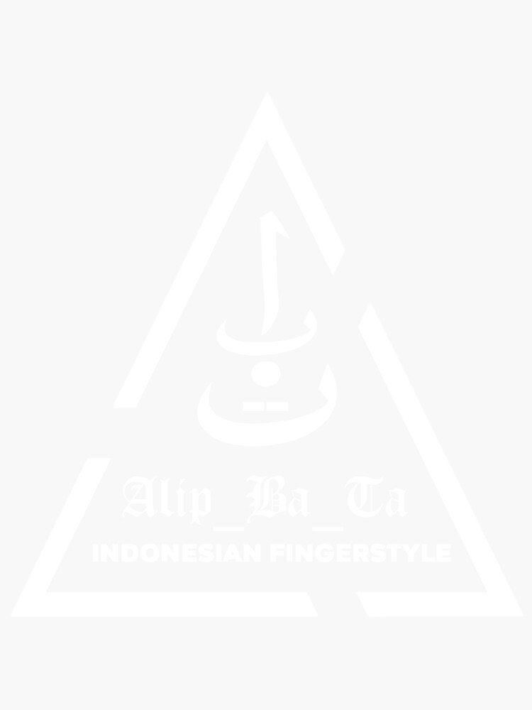 "Alip ba ta" Sticker for Sale by KOTENKJOZZZ | Redbubble